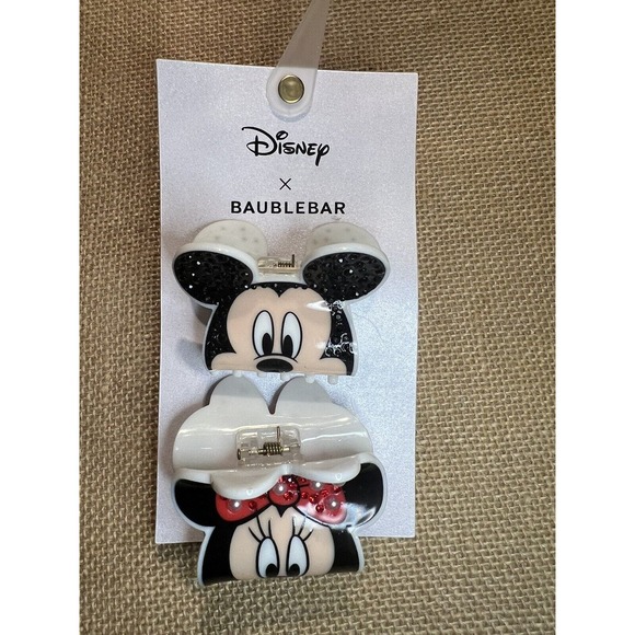 Disney | Accessories | New Disney Baublebar Mickey Minnie Mouse ...